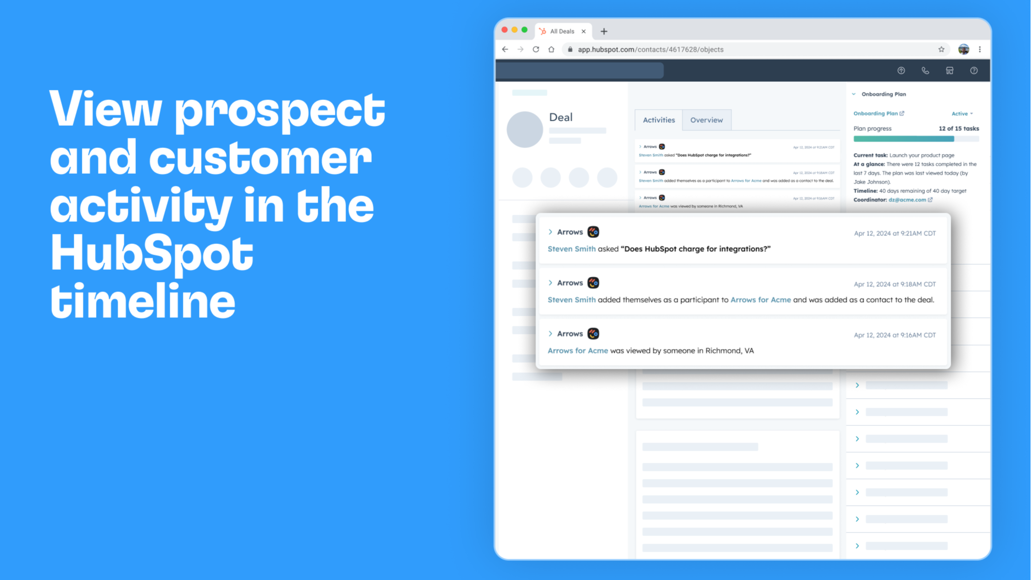 Arrows HubSpot Integration | Connect Them Today